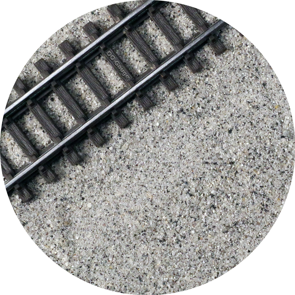 True To Scale OO/HO Gauge Model Railway Track Ballast - Light Grey ...