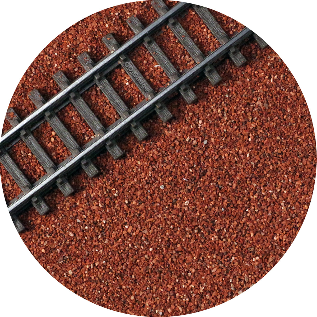 True To Scale OO/HO Gauge Model Railway Track Ballast - Lanarkshire Red ...