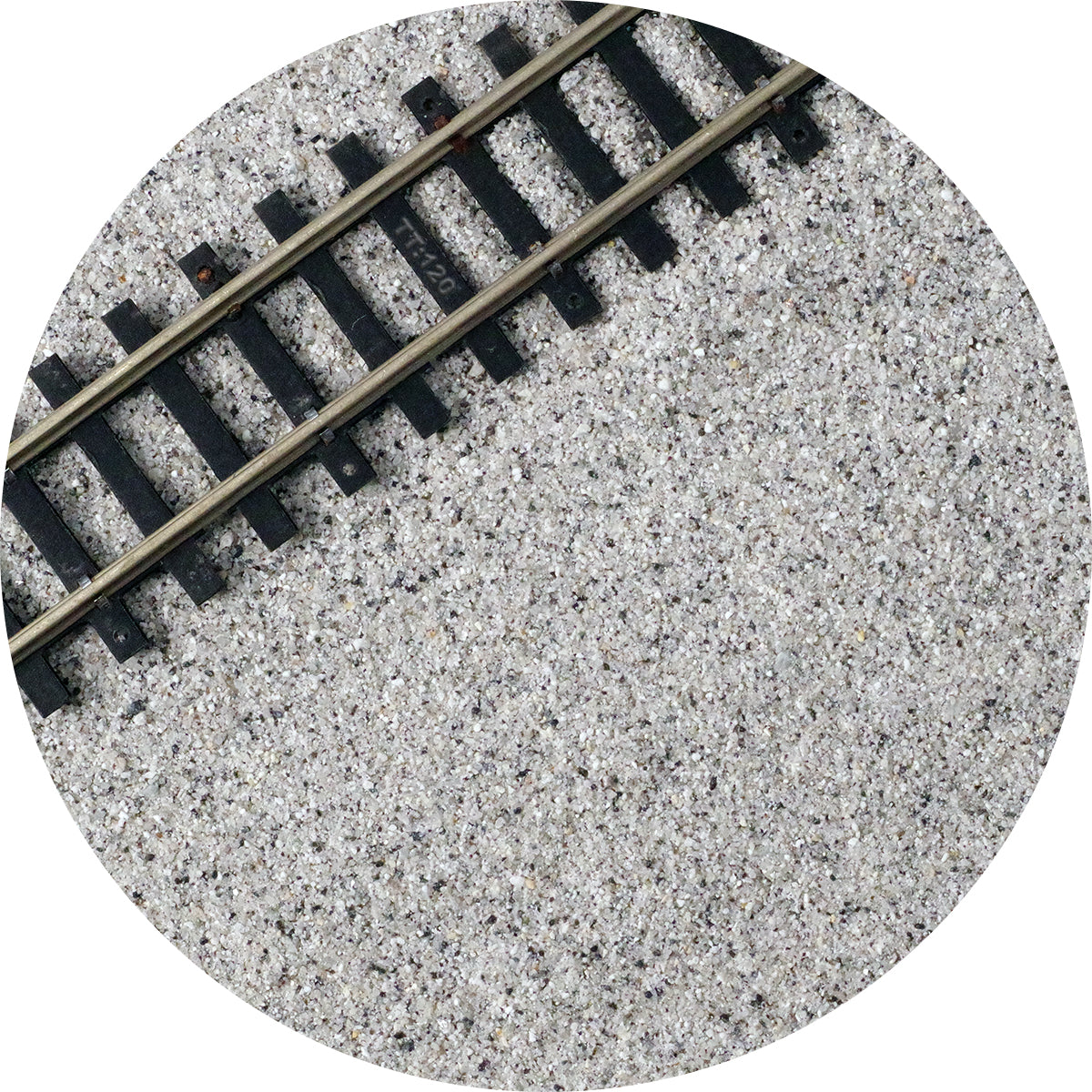 True To Scale TT:120 Scale Model Railway Track Ballast - Light Grey ...