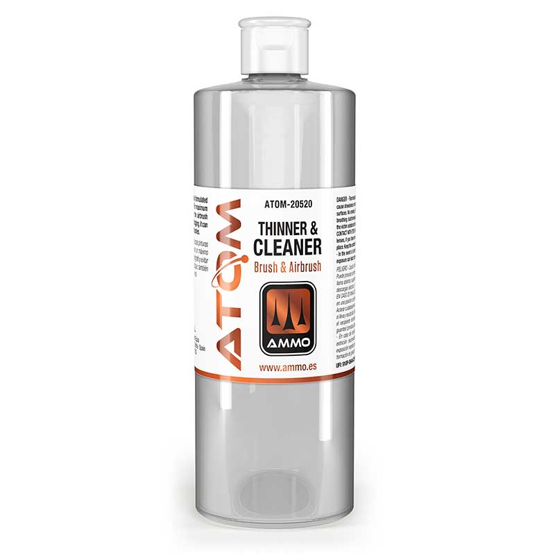 MIG Ammo ATOM-20520 Atom Acrylic Thinner and Cleaner 400ml – RAILstuff
