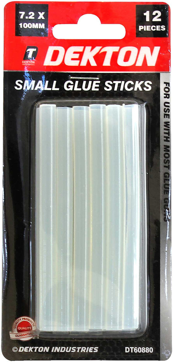 Small Glue Sticks 12pc | 7.2 x 100mm for Hot/Cold Glue Guns – RAILstuff