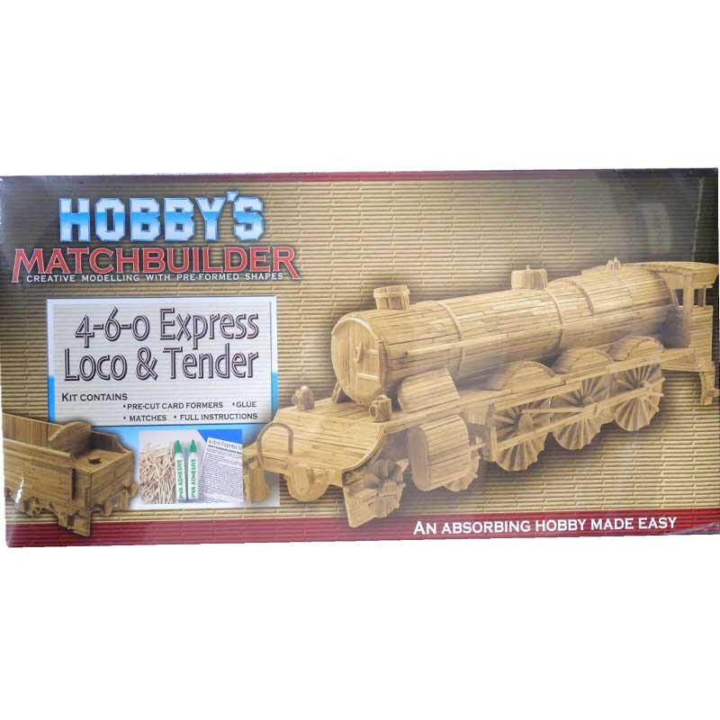Matchstick Kit Loco & Tender – RAILstuff