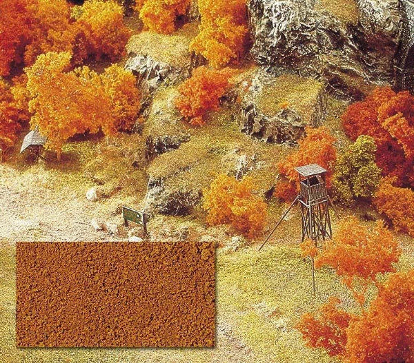 Busch 7325 Orange/Brown Autumn Flock 500ml | Micro-Foam Flakes for Rea ...