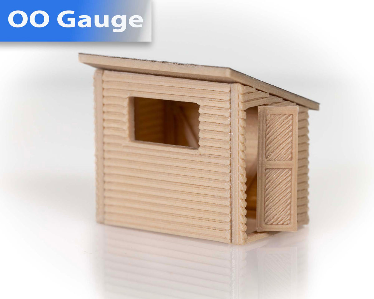 Bunters Yard 8x6 Pent Garden Shed Kit OO Gauge – RAILstuff